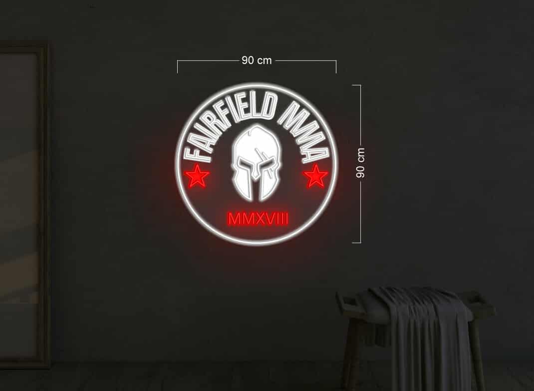 Fairfield MMA logo | LED Neon Sign – ONE Neon™ Sign - Australia