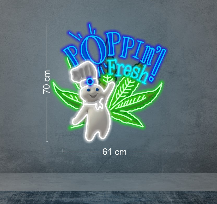 Poppin Fresh | LED Neon Sign – ONE Neon™ Sign - Australia