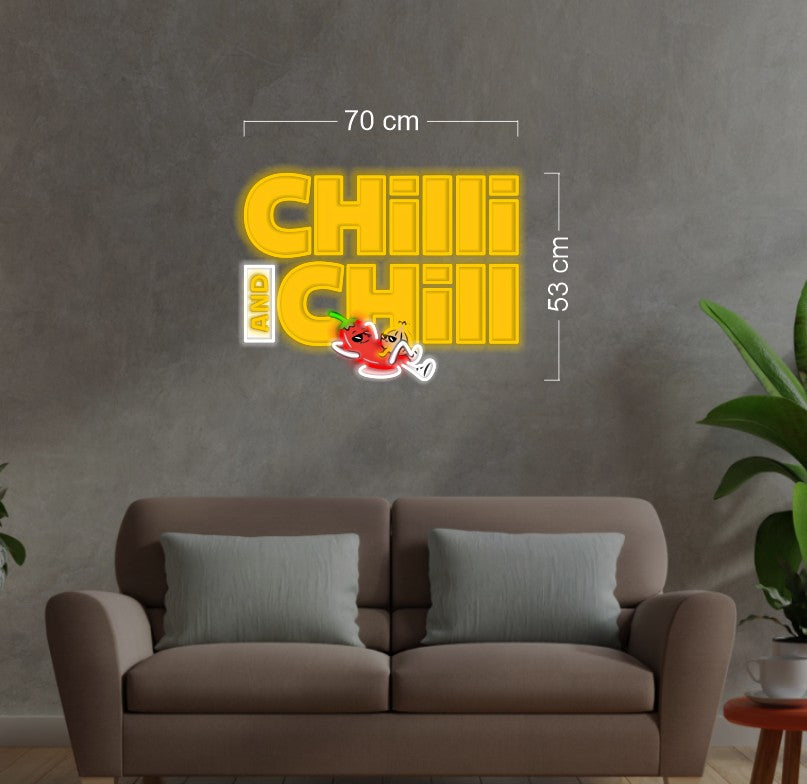 Chilli Chill| LED Neon Sign – ONE Neon™ Sign - Australia