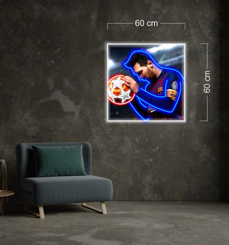 Messi | LED Neon Sign – ONE Neon™ Sign - Australia