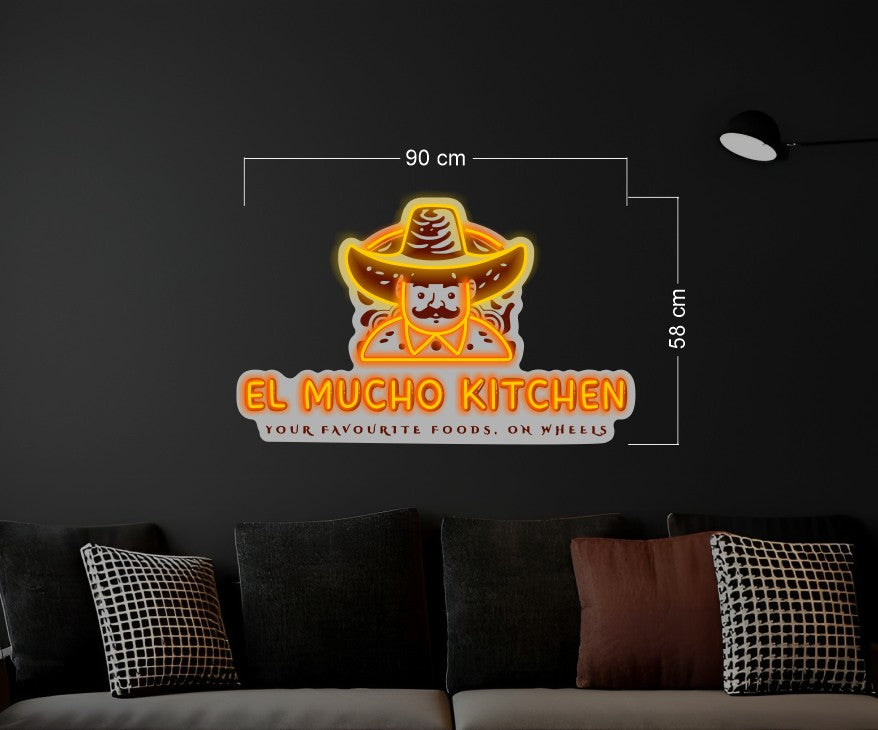 EL MUCHO KITCHEN | LED Neon Sign – ONE Neon™ Sign - Australia