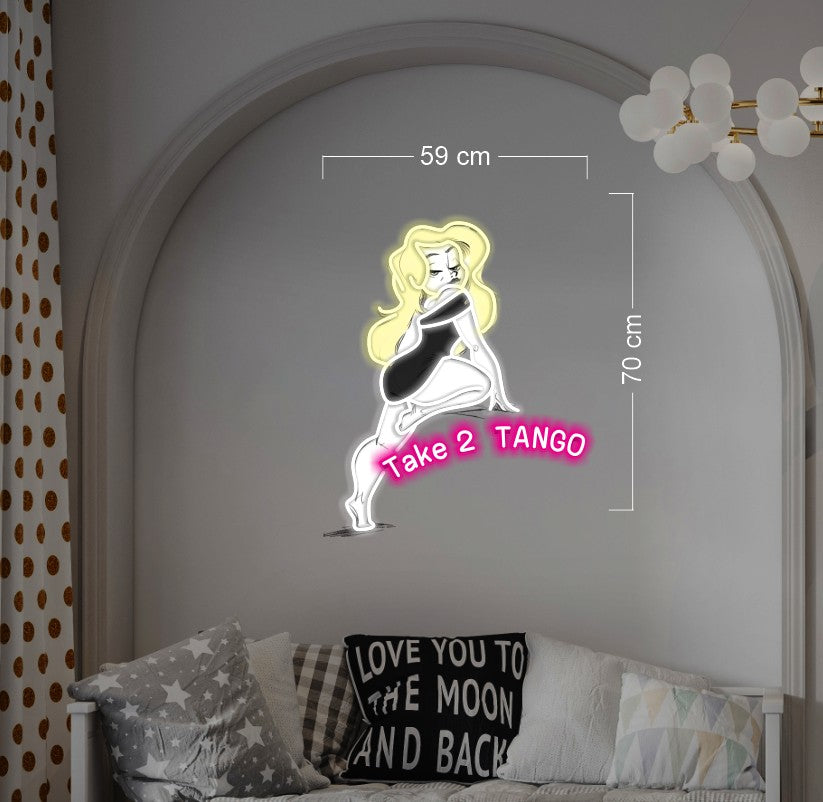 TAKE 2 TANGO | LED Neon Sign – ONE Neon™ Sign - Australia