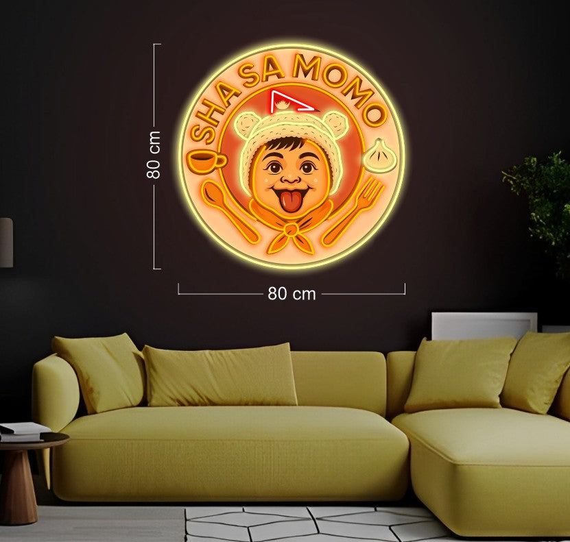 SHA SA MOMO | LED Neon Sign – ONE Neon™ Sign - Australia